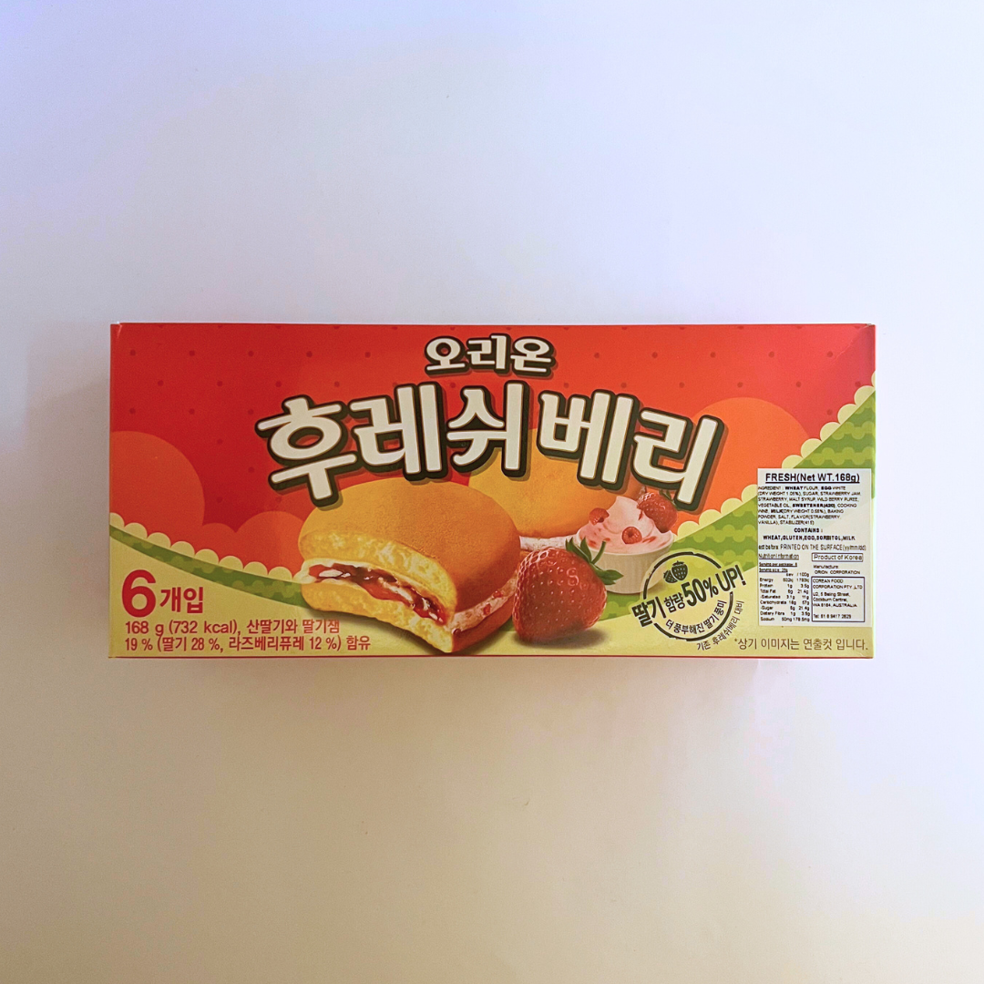 오리온 후레쉬베리 168g(Orion Fresh Berry 168g) – HanGaWee