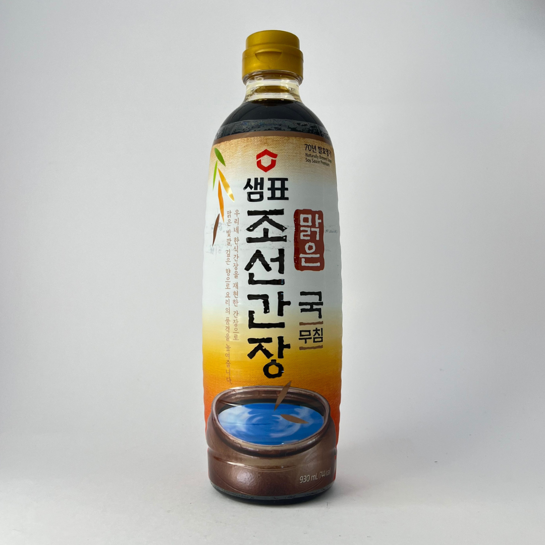 샘표 맑은 조선간장 930ML(SP SOUP SOY SAUCE PREMIUM 930ML) – HanGaWee