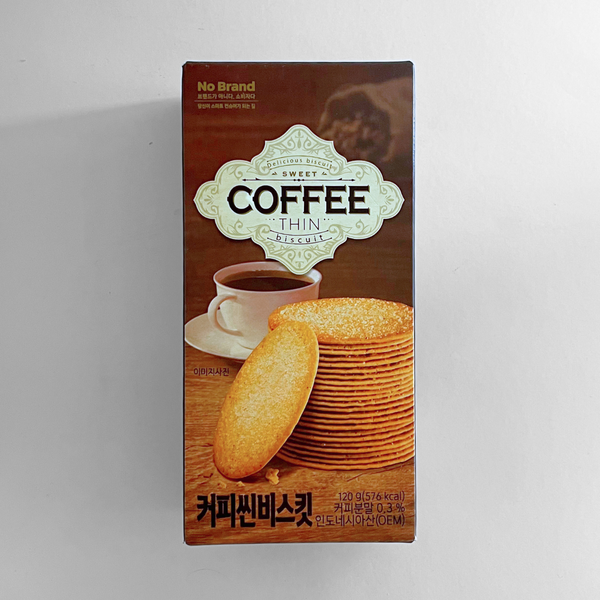노브랜드 커피씬비스킷 120G(NB COFFEE THIN BISCUIT 120G) – HanGaWee