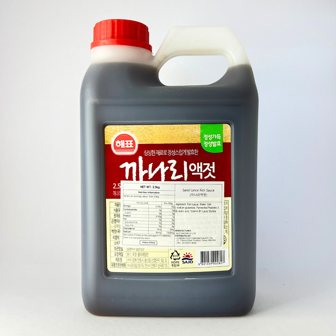 해표 까나리액젓 2.5KG(HP Fish Sauce Sand Lance 2.5KG) – HanGaWee