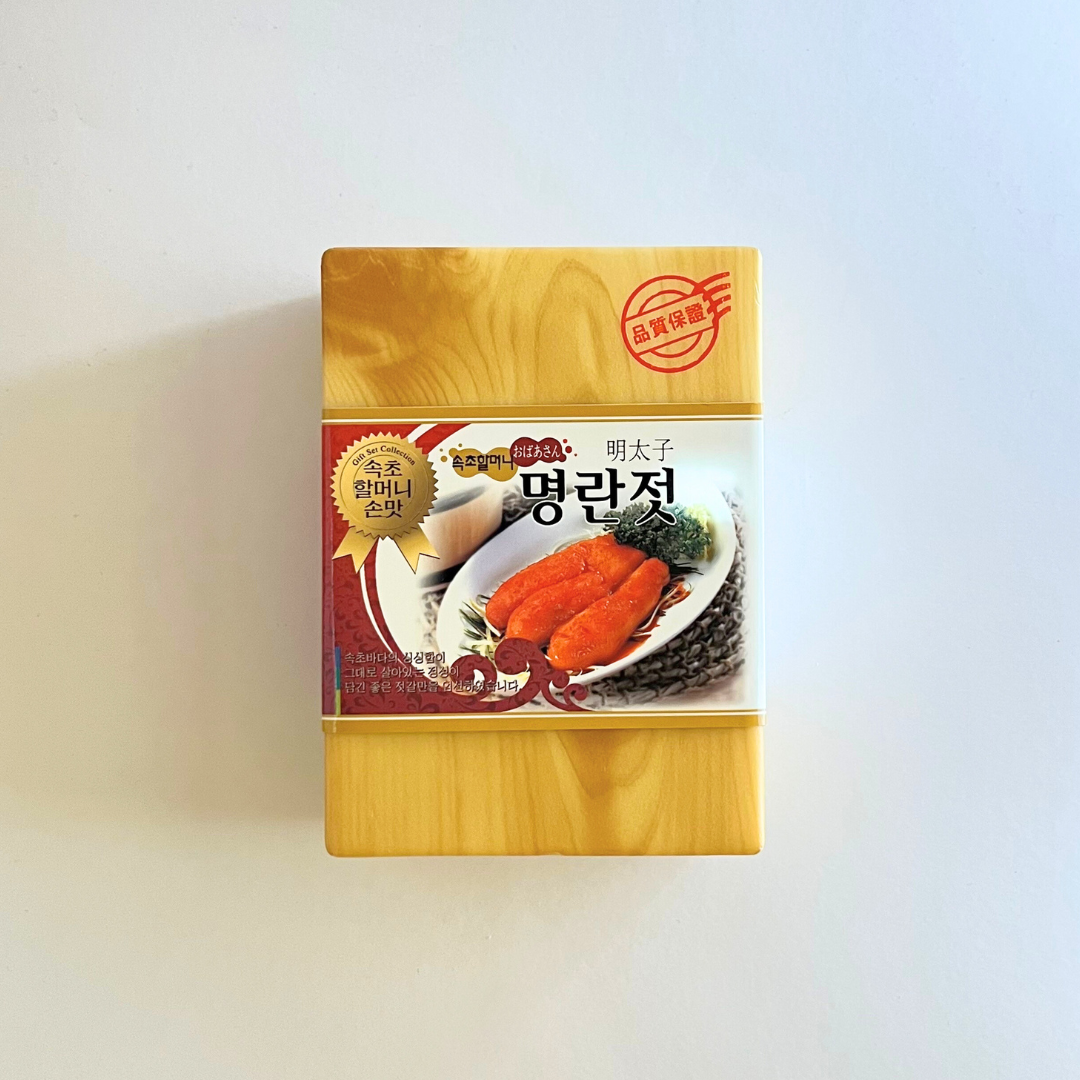 왕 속초할머니 명란젓갈 200g(Wang Seasoned Pollack Roe 200g) – HanGaWee