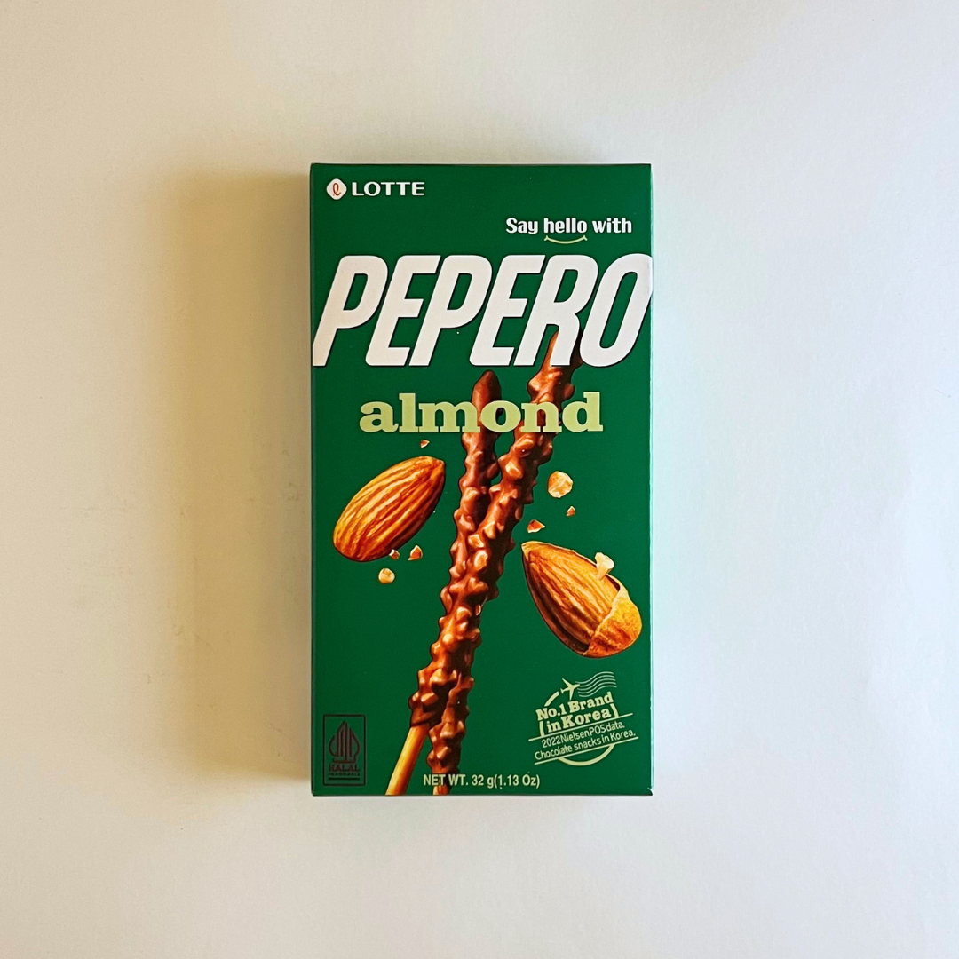 롯데 빼빼로(아몬드) 32g(LT Pepero(Almond) 32g) – HanGaWee