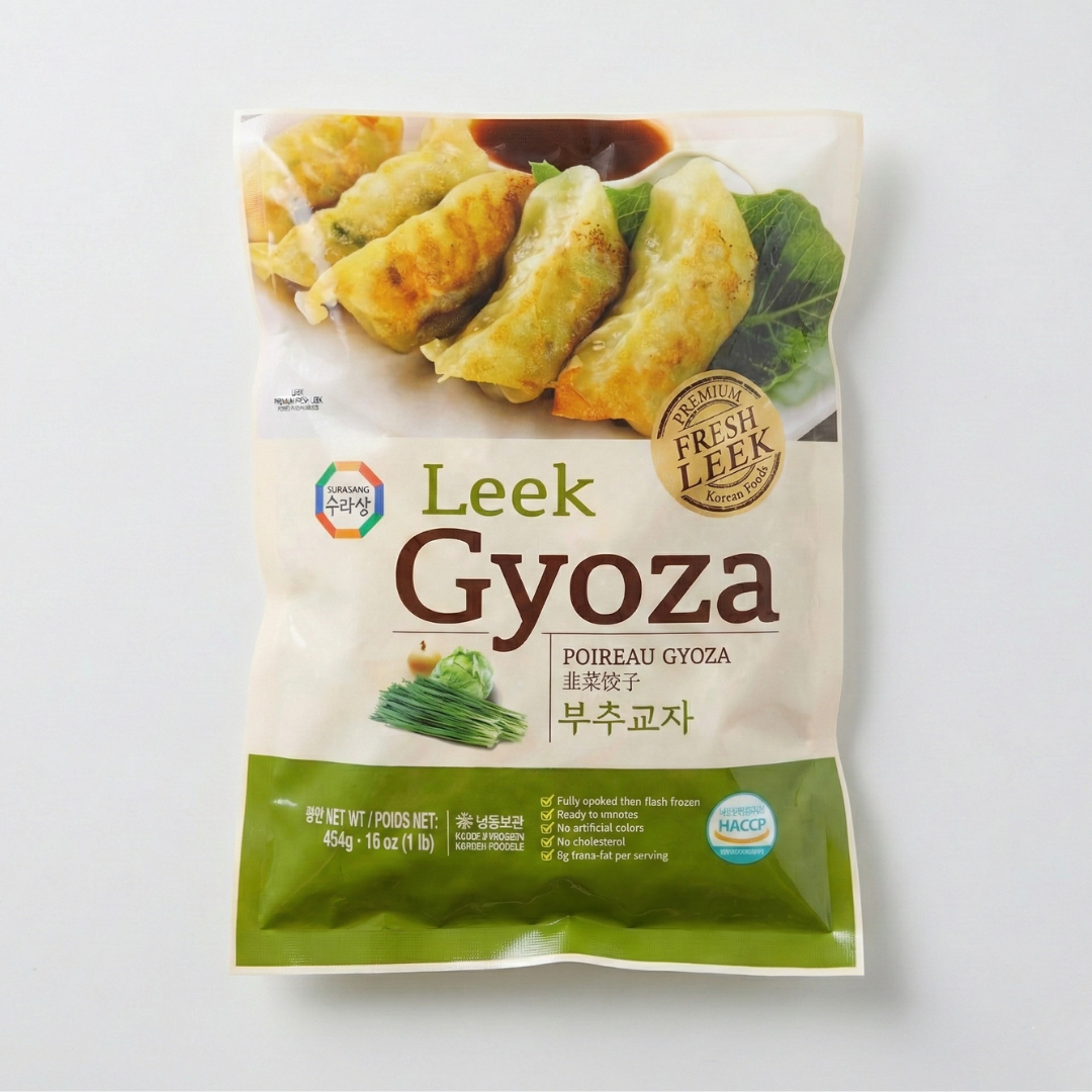 수라 부추교자 454g(Sura Leek Gyoza 454g) – HanGaWee