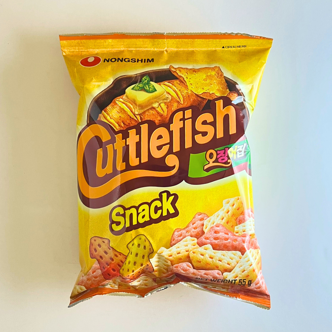 농심 오징어집 55g(NS Squid Chips 수출용 55g) – HanGaWee