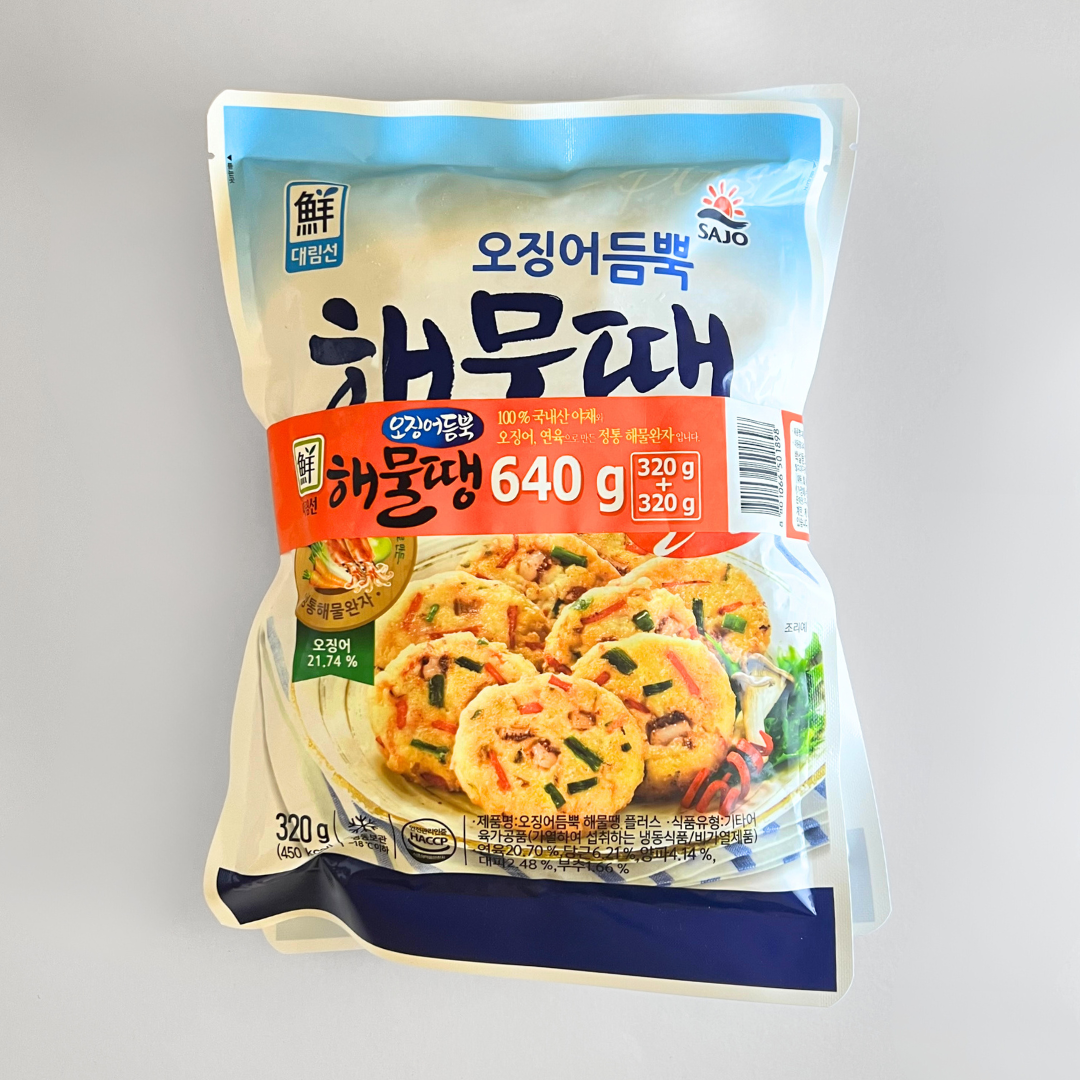 대림 오징어듬뿍 해물땡 640G(DR Squid Seafood Nugget 640G) – HanGaWee