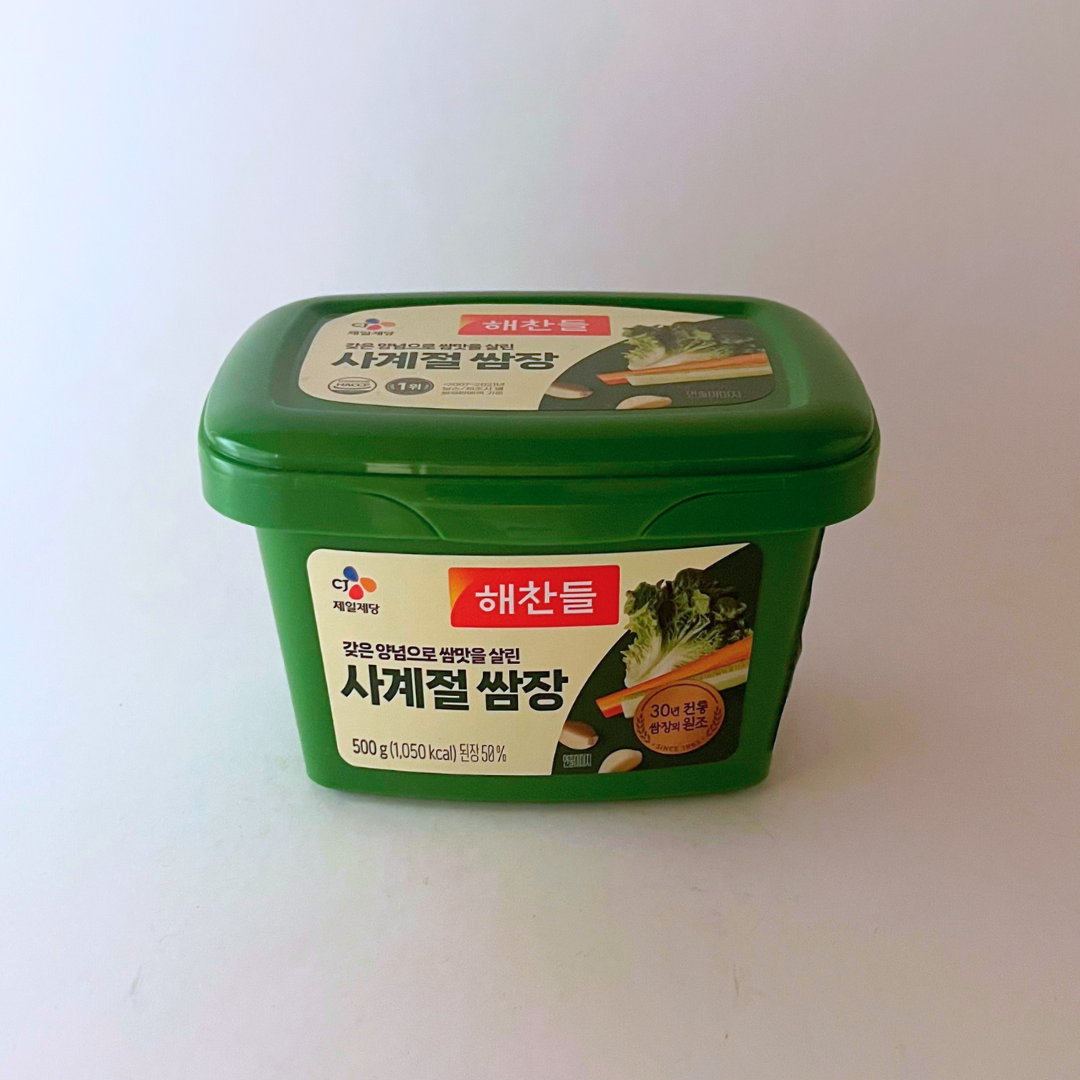 CJ 해찬들 사계절쌈장 500g(CJ Seasoned Soy Bean Paste(BBQ) 500g) – HanGaWee