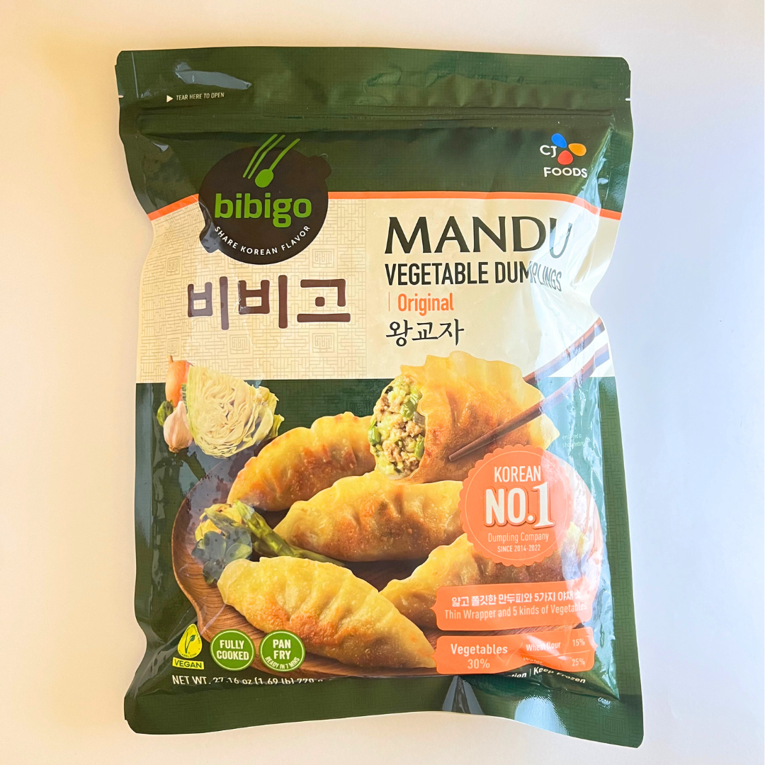 CJ 비비고 야채 왕교자 770g(CJ Bibigo Original Vegetable Dumpling 770g) – HanGaWee